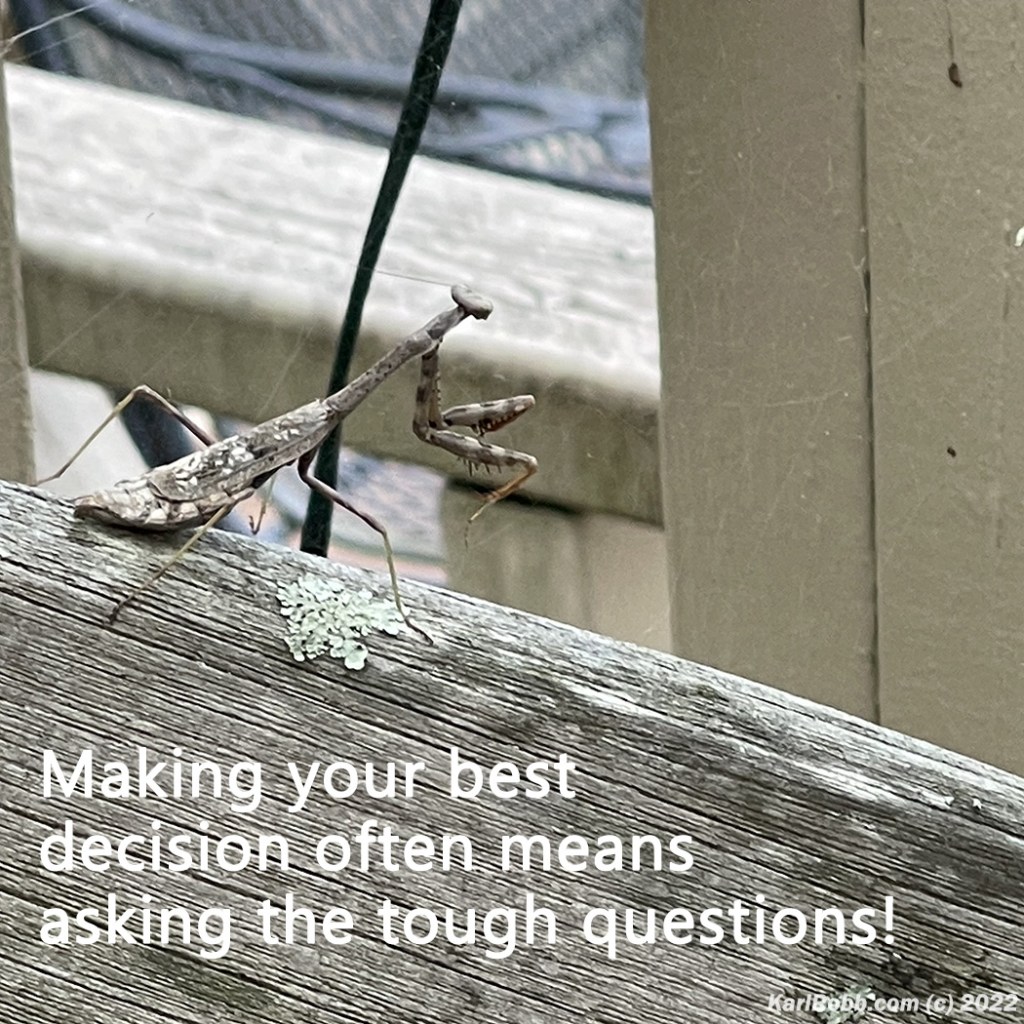 Ask Tough Questions - Karl Robb | A Soft Voice in a Noisy World